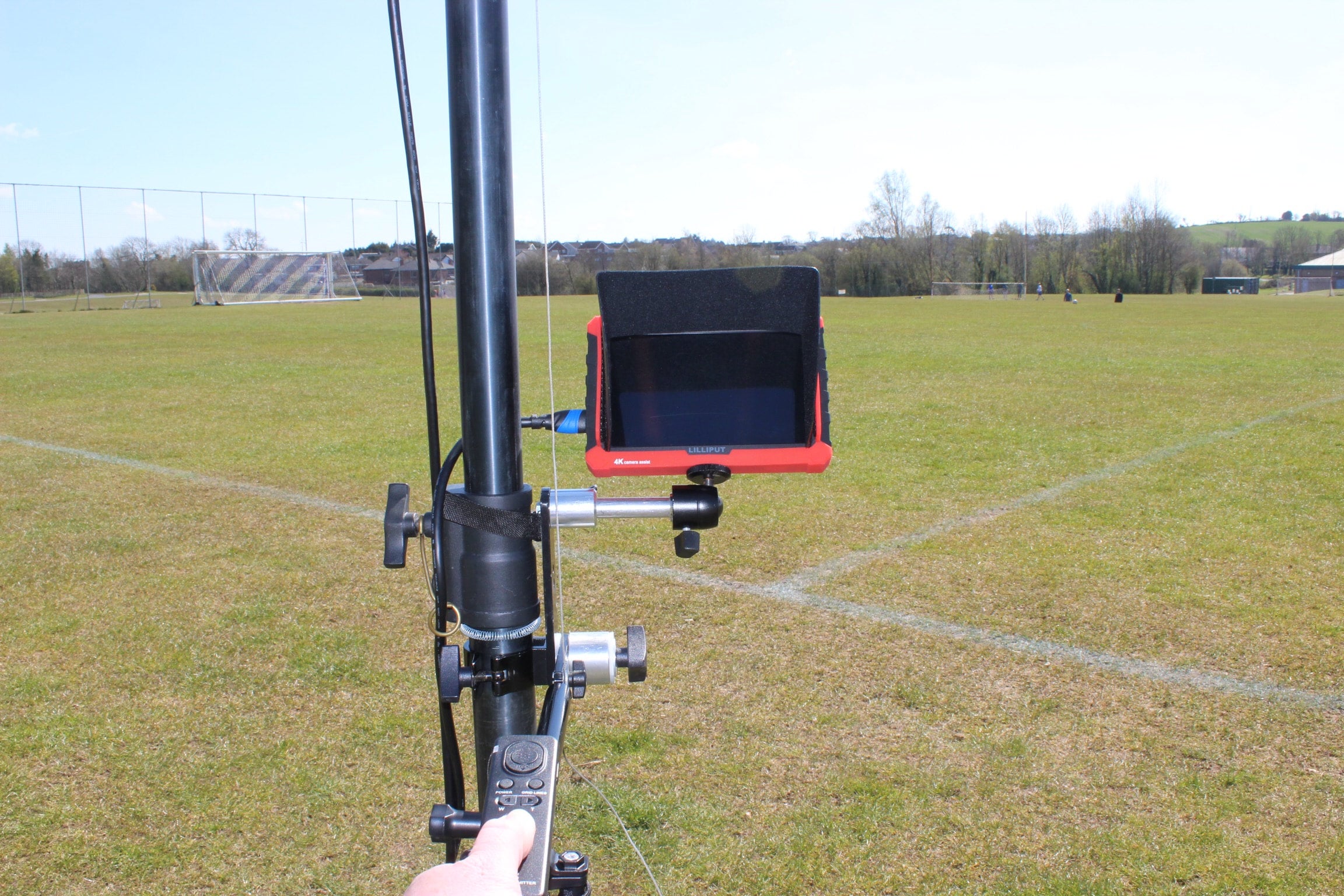 Titan Tripod Package with 4K Field Monitor and Sony AX43 | Satellite Sports
